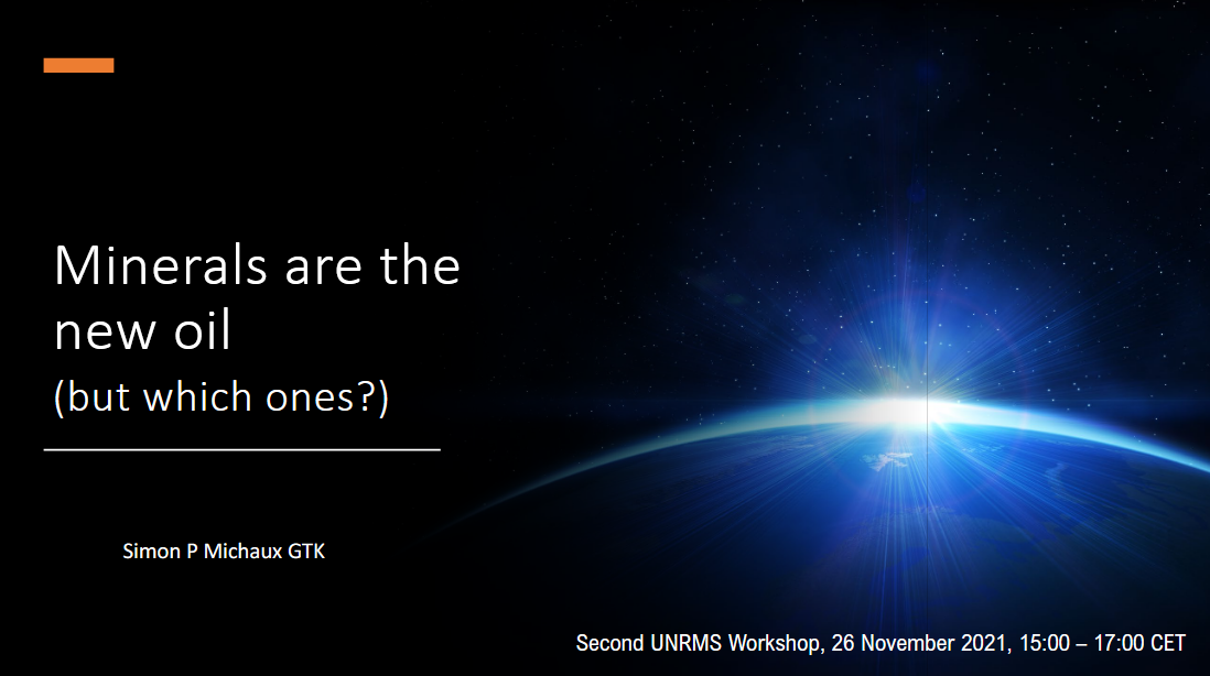 Minerals are the New Oil-But Which Ones? -Simon Michaux | Green People ...